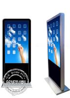 China 55 Inch Touch Screen Wifi Digital Signage IPhone Style Android 7.1 Advertising Kiosk for sale