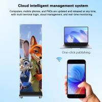 China Foldable LED Mobile Poster Screen in P2.5 P1.86 P1.53 P1.25 for sale