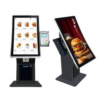 China 23.6-inch Curved-screen Desktop Self-ordering Kiosk for sale