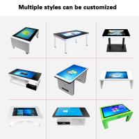 China 32/43/55-inch Waterproof Interactive Game Table Touchscreen Coffee Table for sale
