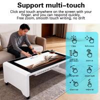 China 32/43/55-inch Waterproof Interactive Game Table Touchscreen Coffee Table for sale