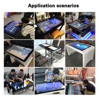 China 32/43/55-inch Waterproof Interactive Game Table Touchscreen Coffee Table for sale