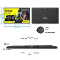 China Ultra-narrow Bezel Smart Tablet PC 32 Inches ELED Ultra-narrow Frame POE Digital Signage Android 13 4+64GB with WiFi6 Ethernet for sale