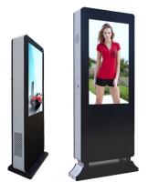 China 55 Inch Outdoor Waterproof Digital Signage Touch Screen TV 4K LCD Ad Player Kiosk for sale
