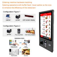China 32 Inch Automated Cashless Payment Self-Service Kiosk | Fast Food & QSR Ordering Terminal For Burger & Fried Chicken Shops for sale