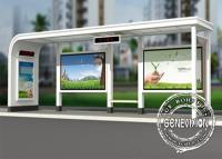 China Bus Stop Waterproof Digital Signage , High Brightness Touch Screen Computer Kiosk 55 Inch for sale