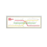 China Custom Size Shelf edge screen display 19