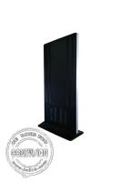 China 86 Inch Free Standing Digital Signage High Brightness Touch Screen Digital Signage WIFI for sale