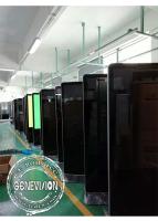 China 86 Inch Free Standing Digital Signage High Brightness Touch Screen Digital Signage WIFI for sale