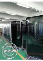 China 86 Inch Free Standing Digital Signage High Brightness Touch Screen Digital Signage WIFI for sale