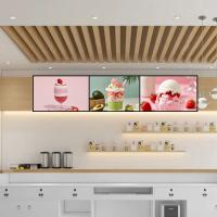 China Commercial LCD Digital Menu Board for Restaurants, High Brightness Digital Signage Display for sale