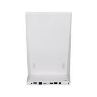 China 15.6 inch White Desktop Vertical L Stand Touch Screen Android All In One Kiosk for sale