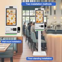 China 21.5 inch 24 inch 32 inch Interactive Touch Screen Payment Kiosk With Printer Qr Code Scanner for sale