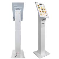 China 15.6inch to 27inch Touch Screen Self Service Kiosk with QR Code Scanner and Thermal Printer for sale