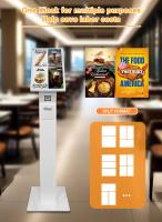 China 15.6inch to 27inch Touch Screen Self Service Kiosk with QR Code Scanner and Thermal Printer for sale
