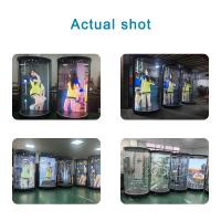 China 3D Holographic AI Digital Human Reception Robot Interactive Voice Wakeup Speech Recognition Guide Robot for Mall Bank Airport Lobby for sale