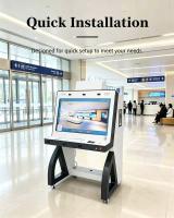 China ADA Compliant Wheelchair Accessible 21.5 Inch Touchscreen Self Service Kiosk Interactive Terminal for sale