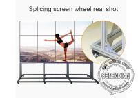 China Narrow Bezel Digital Signage Floor Stand 49