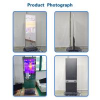 China 43 Inch Mirror Digital Display with Thermal Camera and PCAP Touch Screen Kiosk for sale