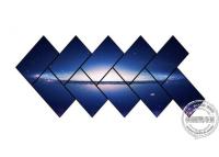 China Irregular Shape Digital Signage Video Wall Frameless Lcd Monitor  55