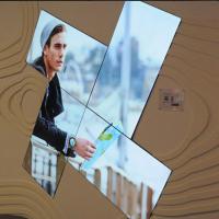 China Irregular Shape Digital Signage Video Wall Frameless Lcd Monitor  55