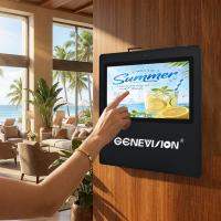 China 22 inch AI Avatar Digital Human Wall Mount Touch Screen with Camera Microphone for Meeting Room for sale