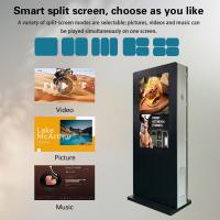 China 55 inch 4K Outdoor Digital Signage with 3000nits Brightness and IP65 Waterproof Rating for sale
