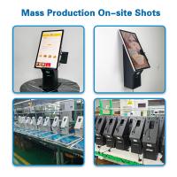 China 24 Inch PCAP Touch Screen Self Order Kiosk with Built-in Printer for Restaurants and Fast Food Stores for sale