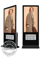 China 55 Inch PC All in One Touch Screen Kiosk with Mobile Phone Smart Cell Phone Wireless Charging Station for sale