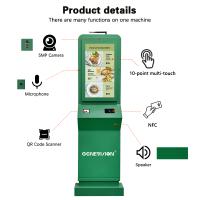 China 21.5 Inch Touch Screen Kiosk with Camera Microphone ADA Compliant Accessibility for Self Service Kiosk for sale