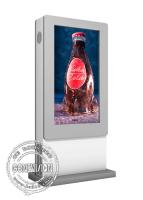 China Ultra Thin Metal Case Outdoor Digital Signage 65‘’ Android Taxi Bus Dual Wifi Advertising Display for sale