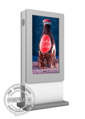 China Ultra Thin Metal Case Outdoor Digital Signage 65‘’ Android Taxi Bus Dual Wifi Advertising Display for sale