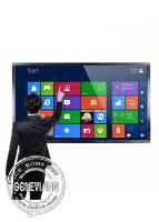China 43 55 65 70 82 inch big lcd screen panel, wall mount digital signage,WIFI touch screen display for sale