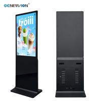 China 32 inch 65 inch Full Black 2K 4K Resolution Android PCAP Touch Screen Kiosk for sale