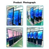 China 32 inch 65 inch Full Black 2K 4K Resolution Android PCAP Touch Screen Kiosk for sale