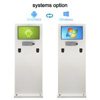 China 24 Inch IP65 Waterproof Outdoor Touch Screen Kiosk with 15000 Nits High Brightness and 316 Stainless Steel Housing for sale