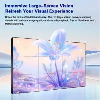 China 46-85 Inch LCD Video Wall with 0.88mm Narrow Bezel 4K Resolution and 700 Nits Brightness for sale