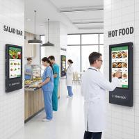 China 32inch Self Service Restaurant Touch Screen Kiosk with QR NFC Scanner and Floor Standing & Wall Mount Options for sale