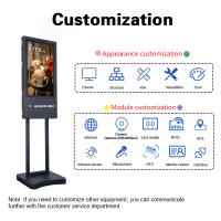 China 32inch Self Service Restaurant Touch Screen Kiosk with QR NFC Scanner and Floor Standing & Wall Mount Options for sale