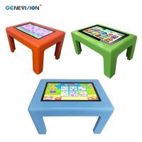China 32 43 55 Inch Kids Interactive Game Table with 10 Point Capacitive PCAP Touch Screen Kiosk Waterproof Design for sale