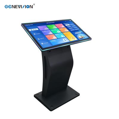 China 32 inch AG Glass Android PC All in One LED Light PCAP Touch Screen Kiosk for sale
