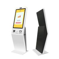 China 32 Inch Self Service Lottery Raffle Ticket Vending Kiosk POS Payment Terminal With QR Code Scanner And Built In Ticket Printer for sale