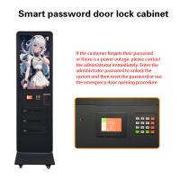 China 32 inch Cloud-Managed Digital Signage Kiosk with Smart Lockers and Fast Phone Charging for sale