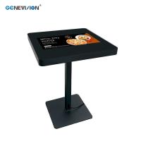 China 21.5 Inch Capacitive Touch Table with Multi-Gesture Support and Durable Metal Frame - Interactive Kiosk for Restaurants and Cafes for sale