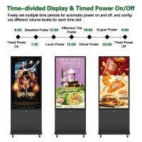 China 55 Inch IP66 Waterproof Battery Powered Outdoor Digital Signage with 700-3500nits Brightness LCD Digital Kiosk for sale