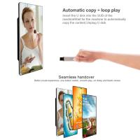 China 43 Inch Magic Mirror Display with Motion Sensor Waterproof Screen and Android OS for Interactive Advertising for sale