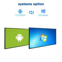 China 55 Inch 2500nits Wifi Digital Signage with Narrow Bezel and No Glass for Shop Window Display for sale