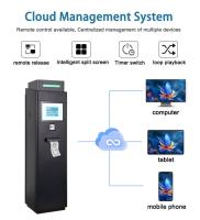 China 10.4 Inch Freestanding Outdoor Parking Ticket Kiosk with IP65 Protection 1500 Nits High Brightness and Cloud Management System for sale