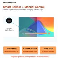 China 1000-2500 nits High Brightness Digital Signage with AR Anti-Reflection Coating and Ambient Light Sensor for Shop Window LCD Display for sale