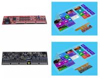 China Nano Touch Screen Frame Film AD Player Multi Size Transparent PCAP Touch Applied for sale